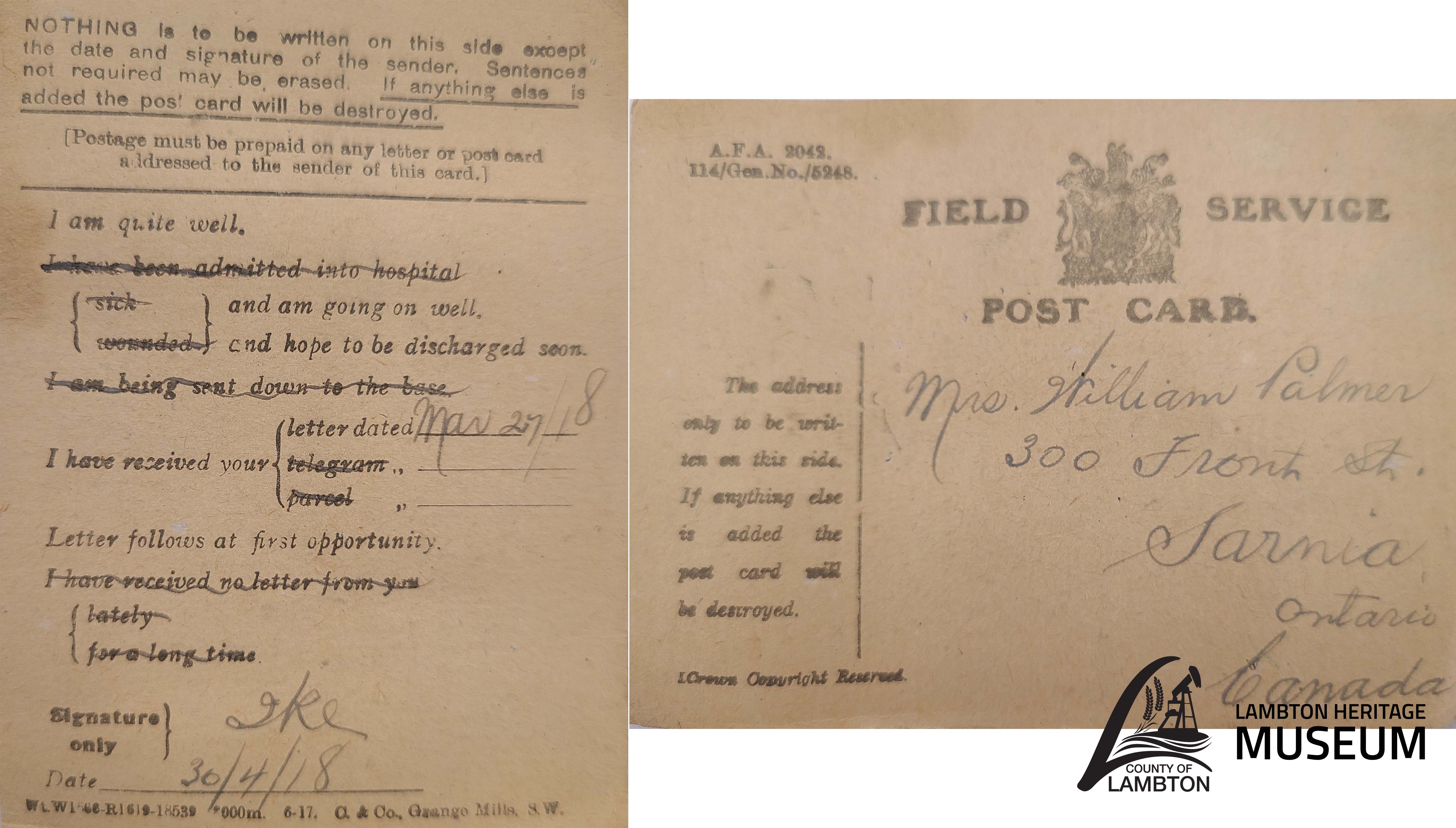 The 149th Battalion - Lambton County Museums