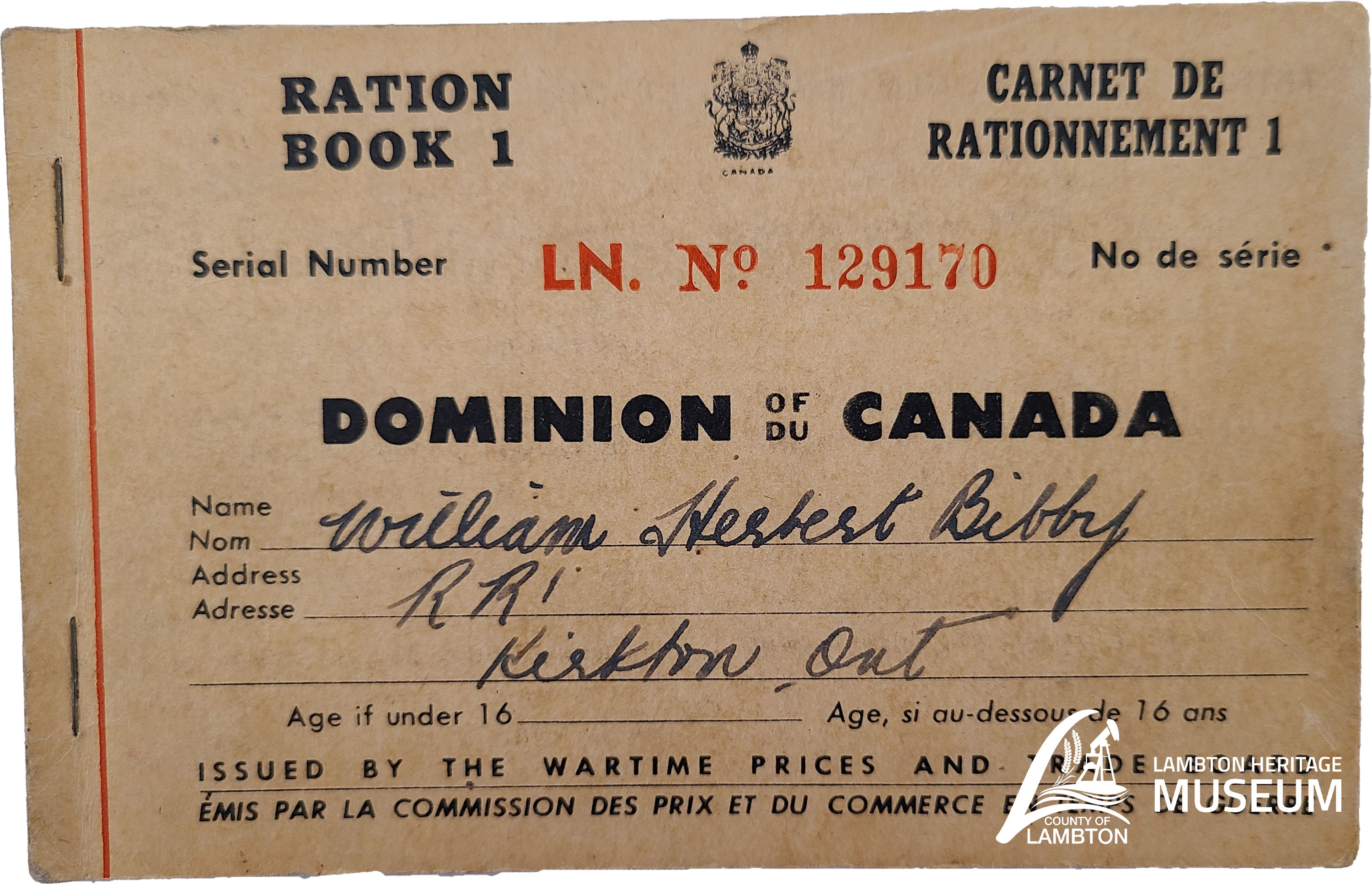 The Home Front (WWII) - Lambton County Museums